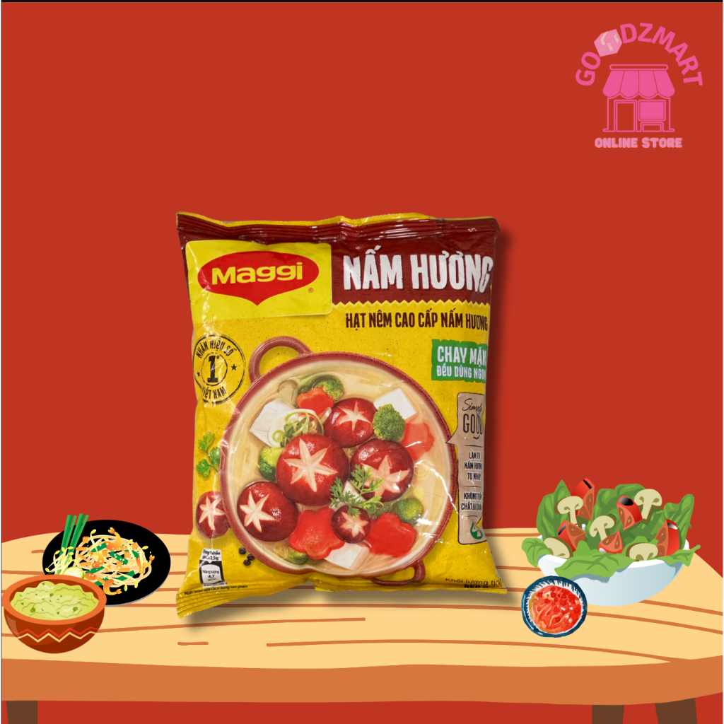 [SG Ready stock] Vietnamese Maggi Shiitake Mushroom Seasoning 450gram ...
