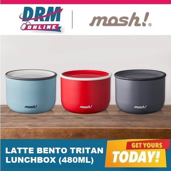 Official Distributor | Mosh! Latte Bento Tritan Lunch Box (480ml) UP$30 ...