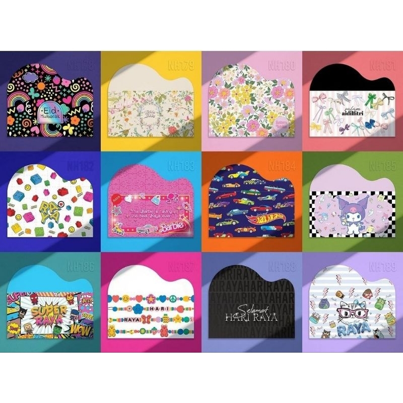 (4 for $10) Exclusive Landscape Sampul Raya 2024(Raya Envelope- 10 ...