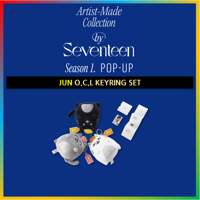 Artist-Made Collection by Seventeen JUN 0.C.L KEYRING SET | Shopee ...