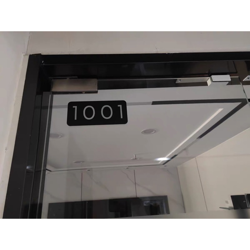 Customised Unit Sign Customised door sign/unit number signage ...