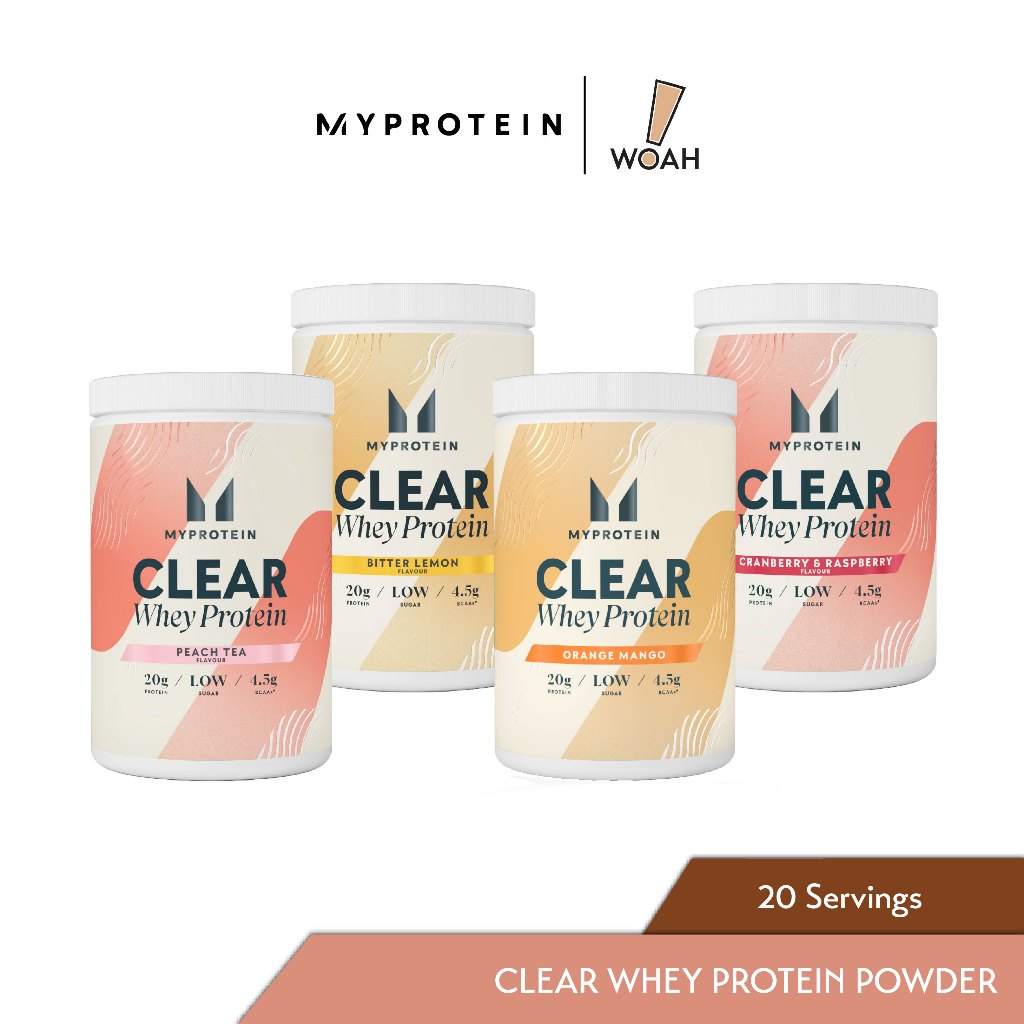 MyProtein Clear Whey Isolate (20 Servings) | Shopee Singapore