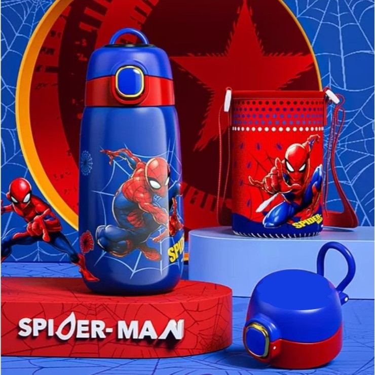 420ML Kids Thermos Water Bottle Hot and Cold Insulated Portable Cup ...