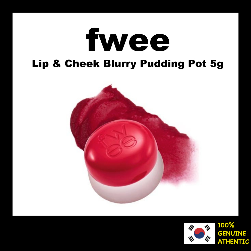 fwee Lip & Cheek Blurry Pudding Pot (30 Colors) | Shopee Singapore