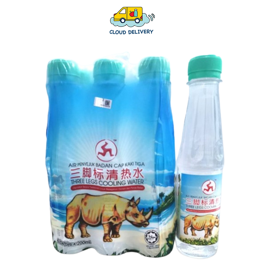 Three Legs Cooling Water 6x200ml | Shopee Singapore