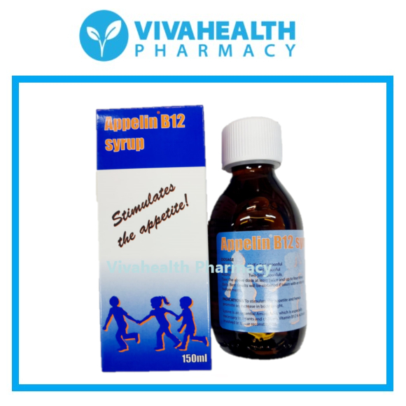 Appelin Vitamin B12 Syrup 150mL | Shopee Singapore