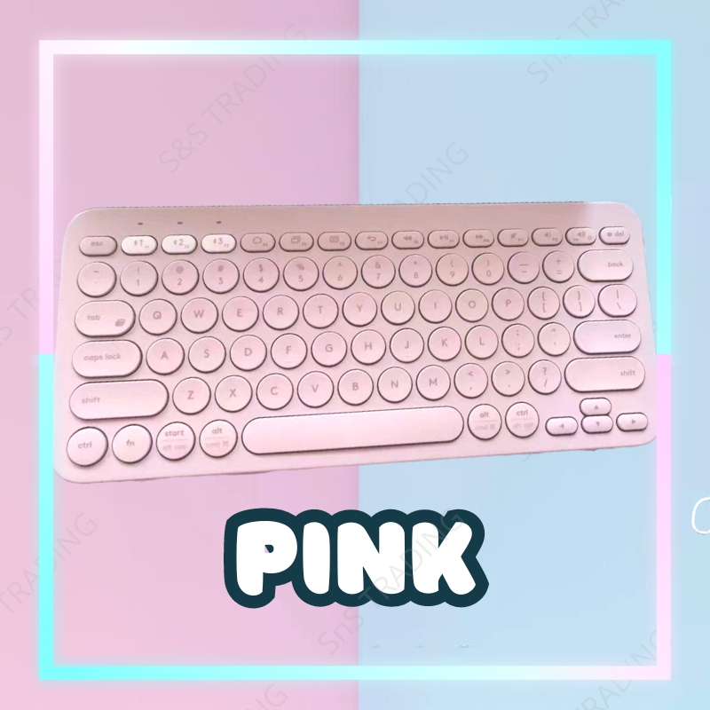 [sg]k380 Bluetooth Wireless Keyboard Compact Size With Colorful Design