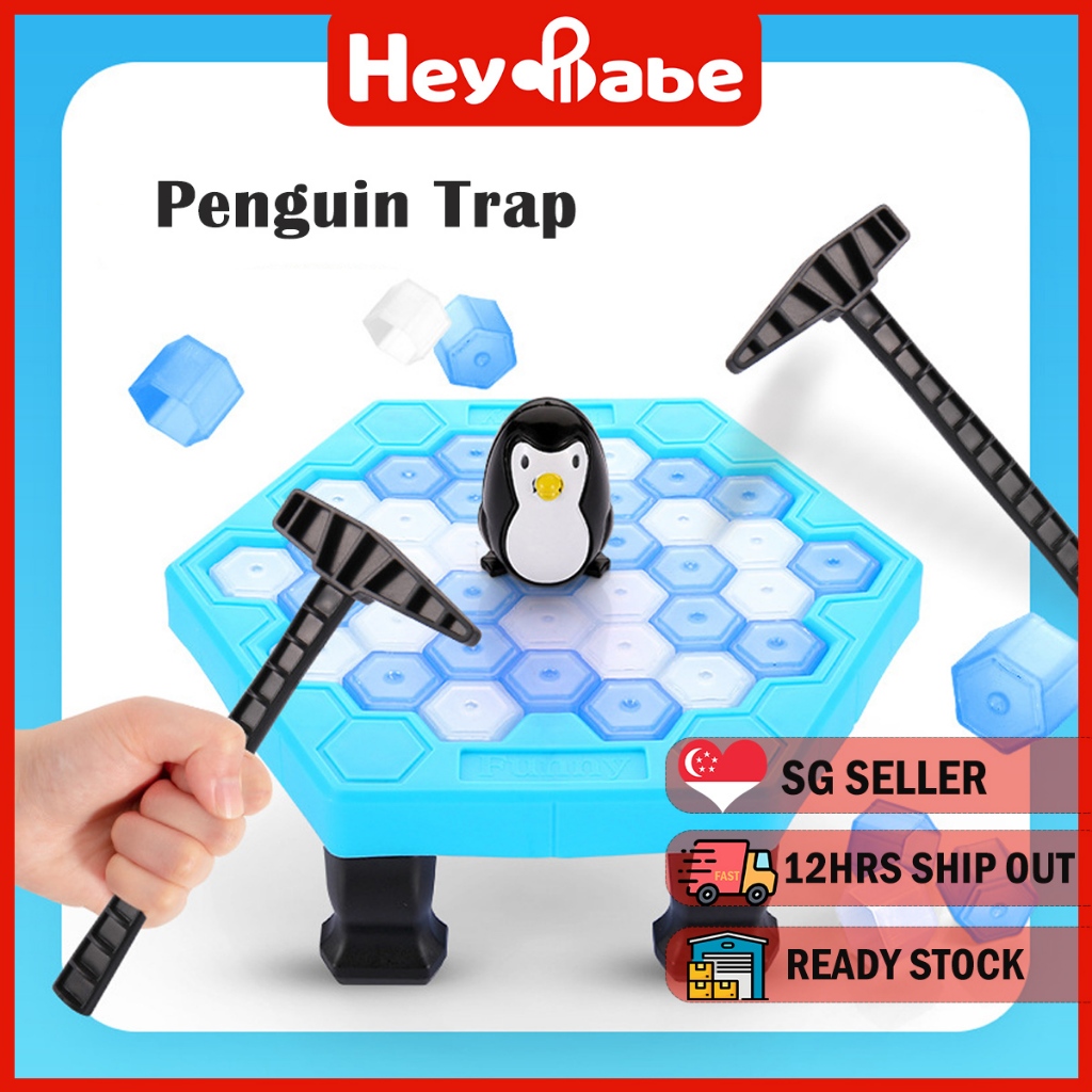 Penguin Ice Cube Balance Game | Save the Penguin | Ice Breaking ...