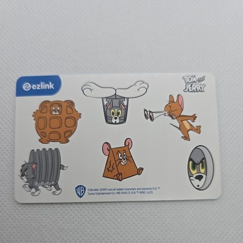 ezlink Warner Bros Tom and Jerry Fun Art SimplyGo EZ-Link Card | Shopee ...