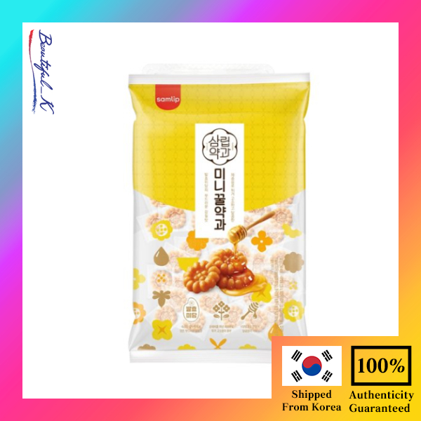 Samlip KOREA Mini Honey Yakgwa 500g / Korean traditional snack ...