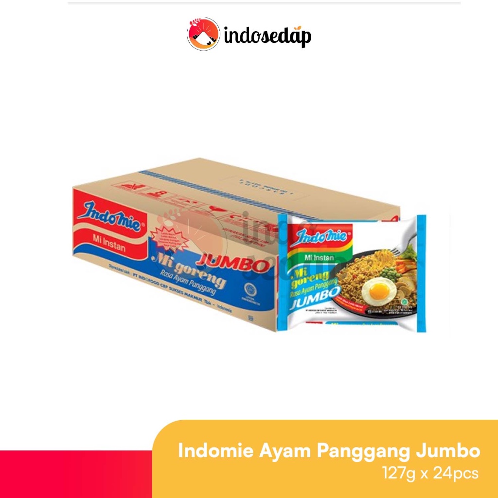 Indomie Mi Goreng Ayam Panggang Jumbo (24 packets - Carton) | Shopee ...
