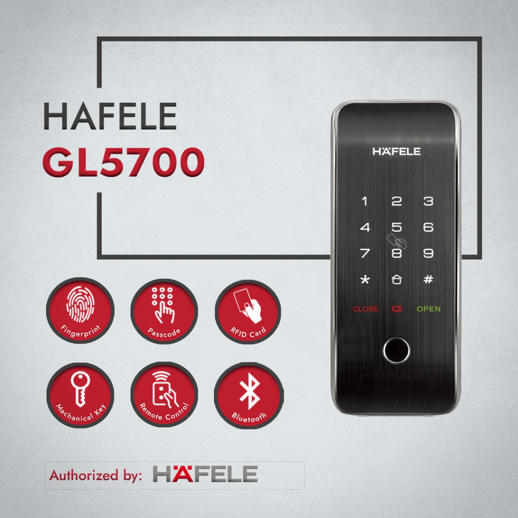 Hafele GL5700 Digital Gate Lock| hafele digital lock singapore |best ...