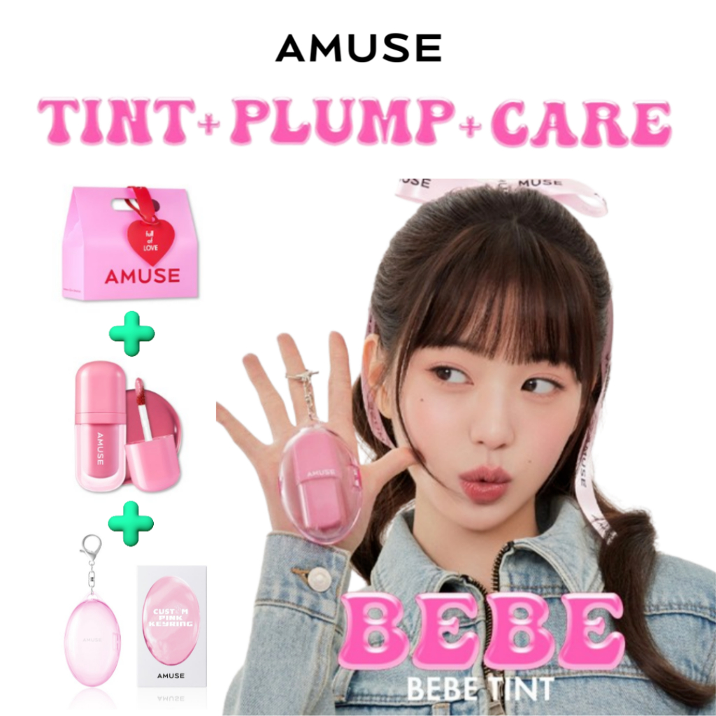 [AMUSE] NEW BEBE Tint 3.8G Keyring Set (Limited Amount) | Shopee Singapore