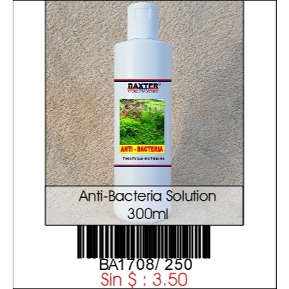 Baxter Anti Bacteria Solution 300ml | Shopee Singapore