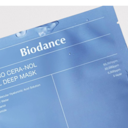[NEW] Biodance Hydro Ceranol Real Deep Mask(4p) | Shopee Singapore