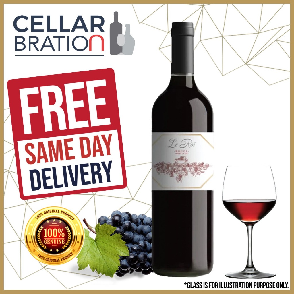 Le Roi Rouge Red Wine 750ml | Shopee Singapore
