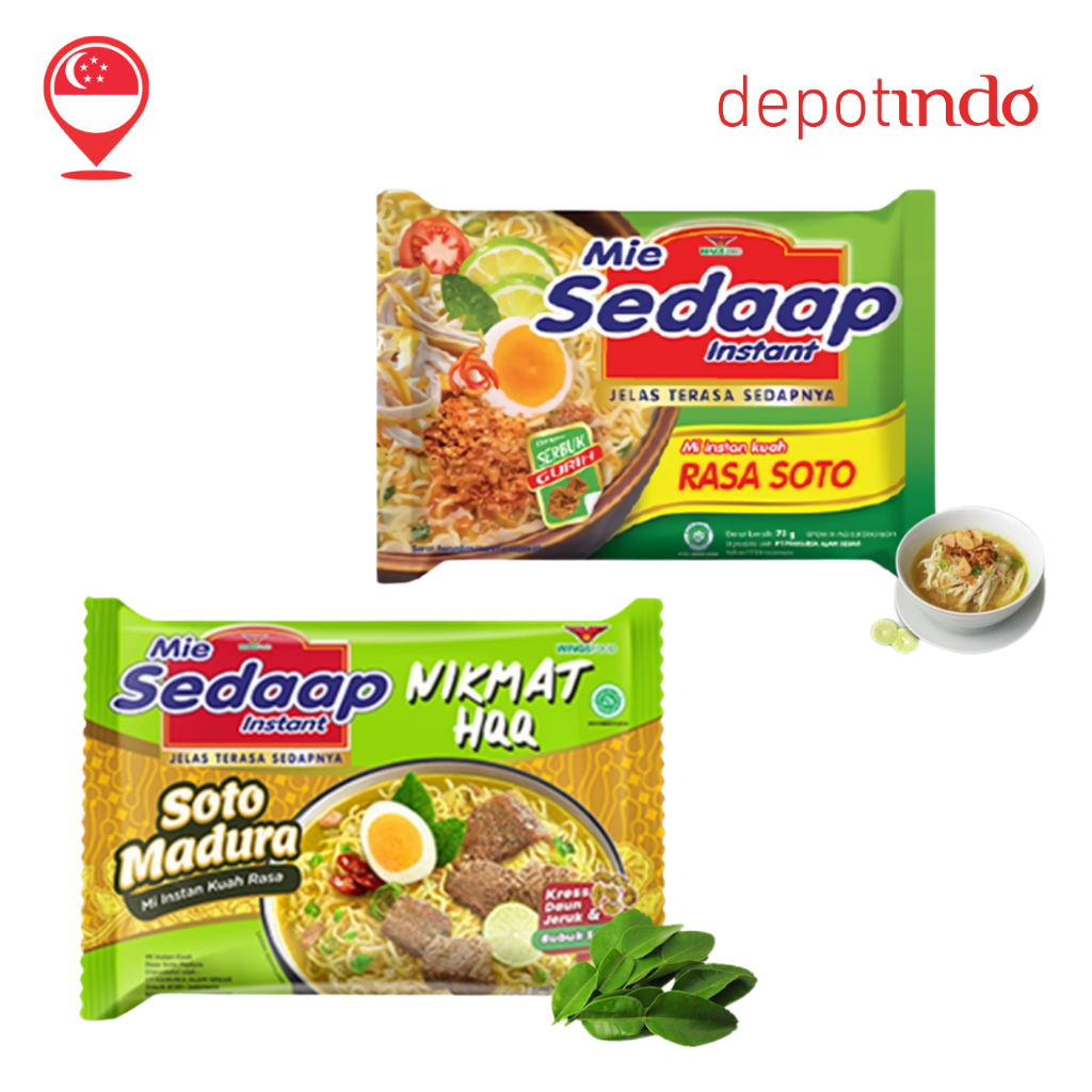🇸🇬 SG MIE SEDAAP RASA SOTO / SOTO MADURA KUAH (SOUP) | Shopee Singapore