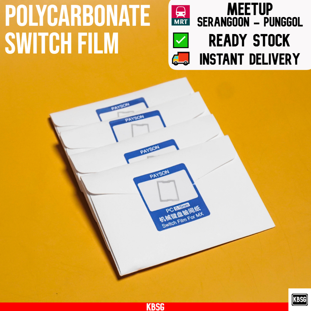 Switch Films Polycarbonate for Mechanical Keyboard | Shopee Singapore