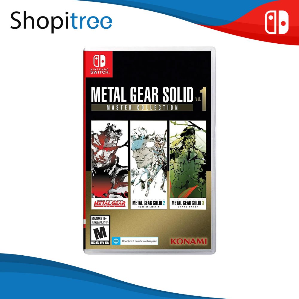 Nintendo Switch Metal Gear Solid: Master Collection Vol.1 | Shopee ...