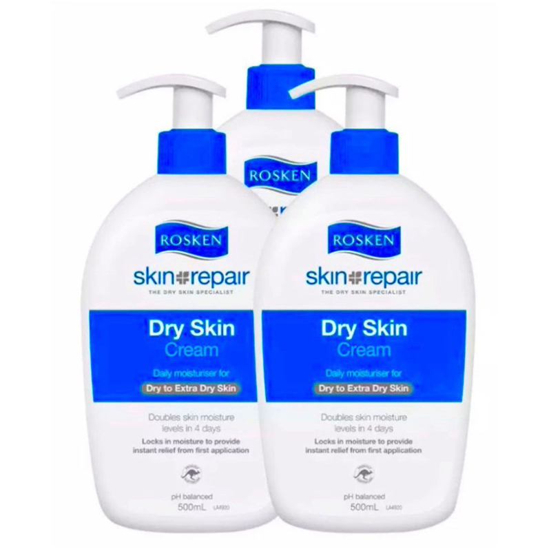 [Ready Stock] ROSKEN skin repair cream for dry skin(500mL/bottle ...
