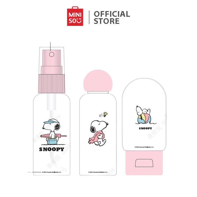 MINISO Travel Size Reusable Bottles (Snoopy/Travel Kit/ Disney Frozen ...
