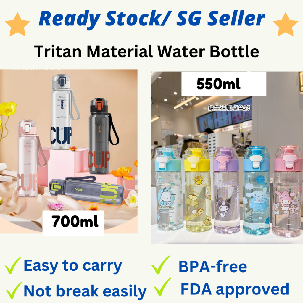 Children Water Bottle BPA Free Tritan Material 550ml Sanrio Melody ...
