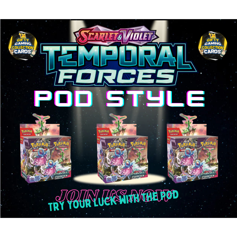 Pod Style Pokémon TCG Temporal Forces SV05 | Shopee Singapore