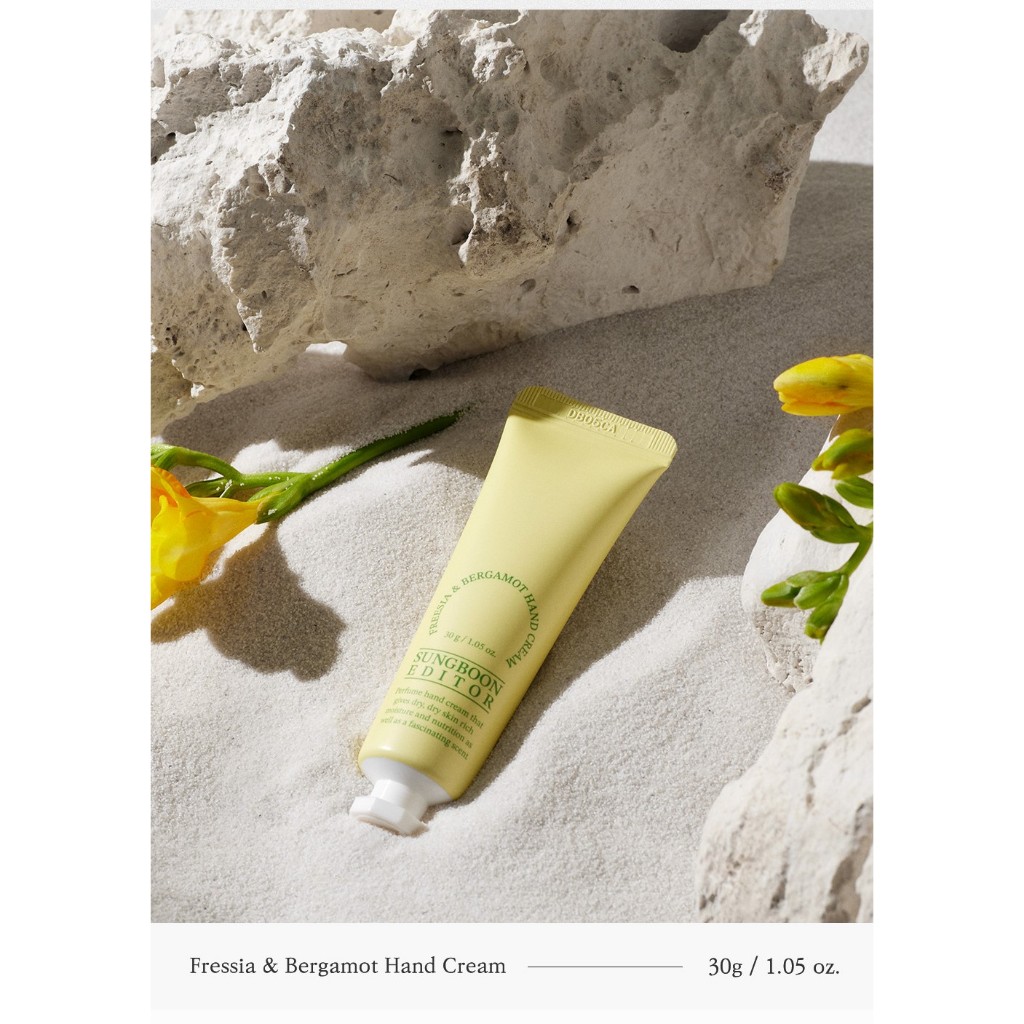 [SUNGBOON EDITOR] Perfume Hand Cream Freesia & Bergamot Hand Cream 30g ...