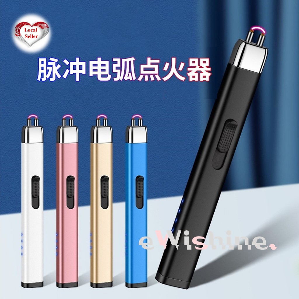 Electronic Arc Lighter USB Rechargeable with LED power indicator ...