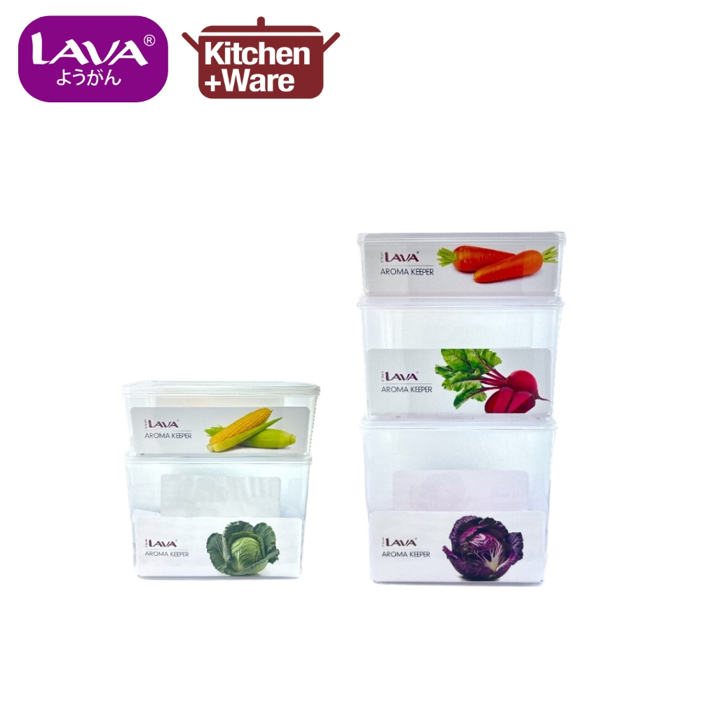 Lava Aroma Keeper Food Container | Rectangle Container | Multipurpose ...