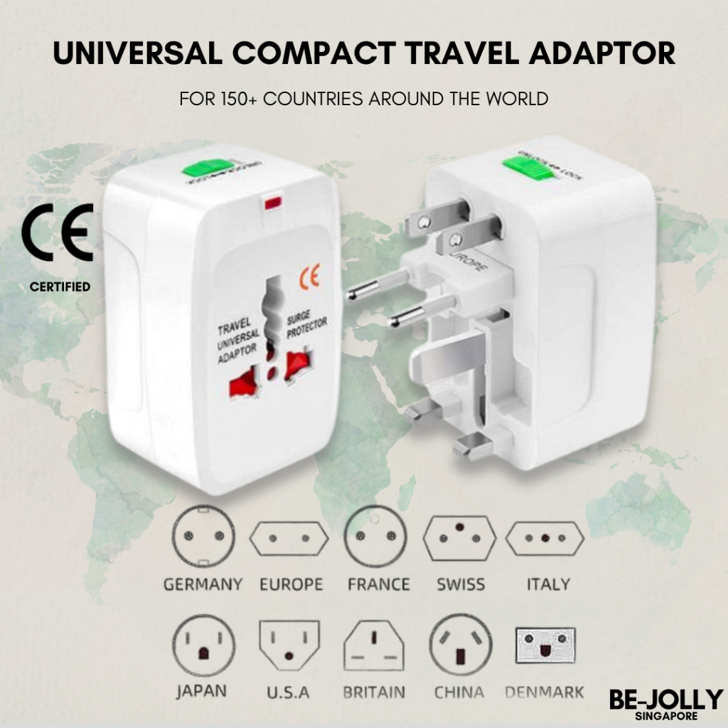 Travel Adapter / Universal Power Adaptor / Wall Plug / UK / AUS / NZ ...