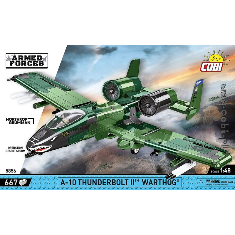 COBI USAF FIGHTER JET A10 5856 (LEGO compatible) | Shopee Singapore