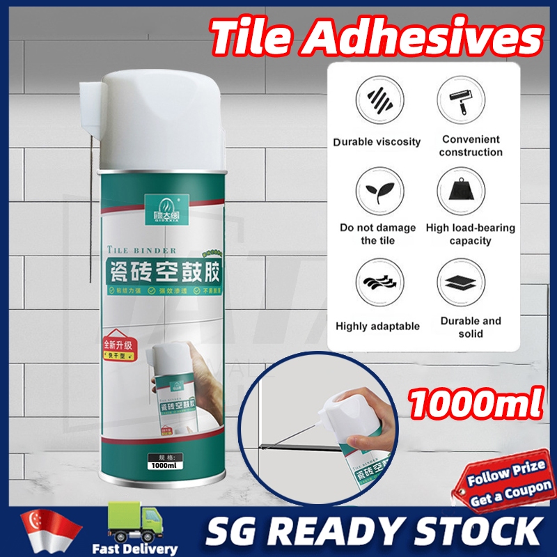 【ready stock】1000ml Floor Tile Adhesive Powerful Adhesive Brick Wall ...