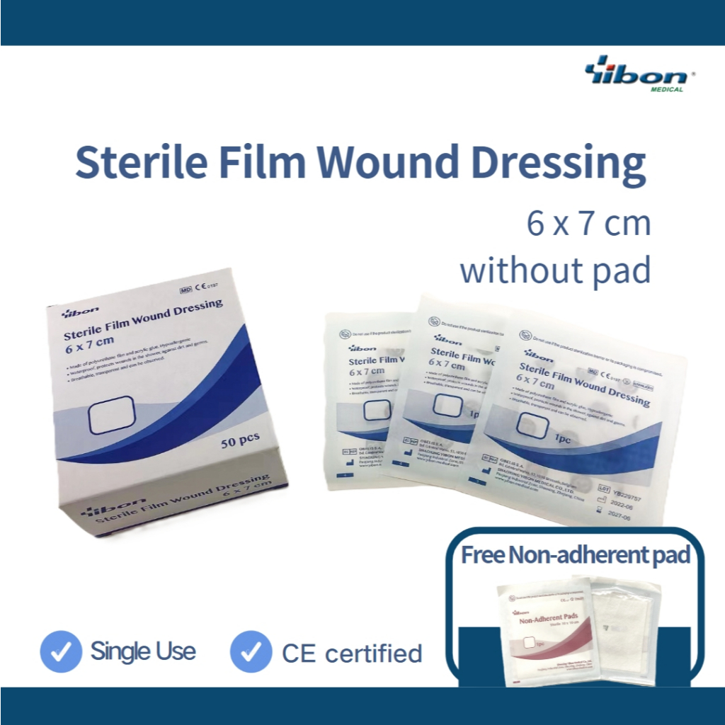 [Bundle/Box Options]YIBON Waterproof Transparent Sterile Film Wound ...