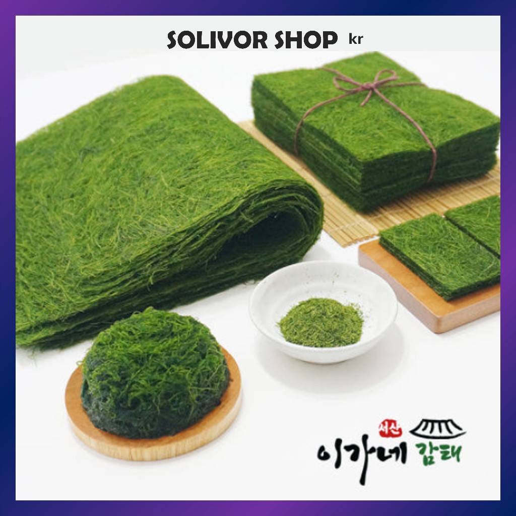 [LEE HOUSE] Sun-dried Gamtae, Dried, Roasted Gamtae (10, 30 sheet ...