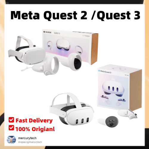 Quest 3S / Quest 2 /Meta Quest 3 Advanced All-In-One Virtual Reality VR ...