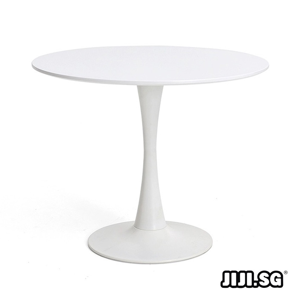 (JIJI SG) ORLA Round Table (Pre-assembled) - Cafe Table / Desk / Dining ...