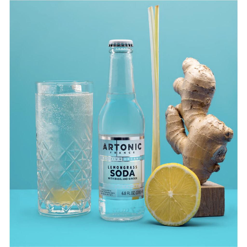 Artonic Premium Organic Lemongrass Soda (4 x 200ml) | Shopee Singapore
