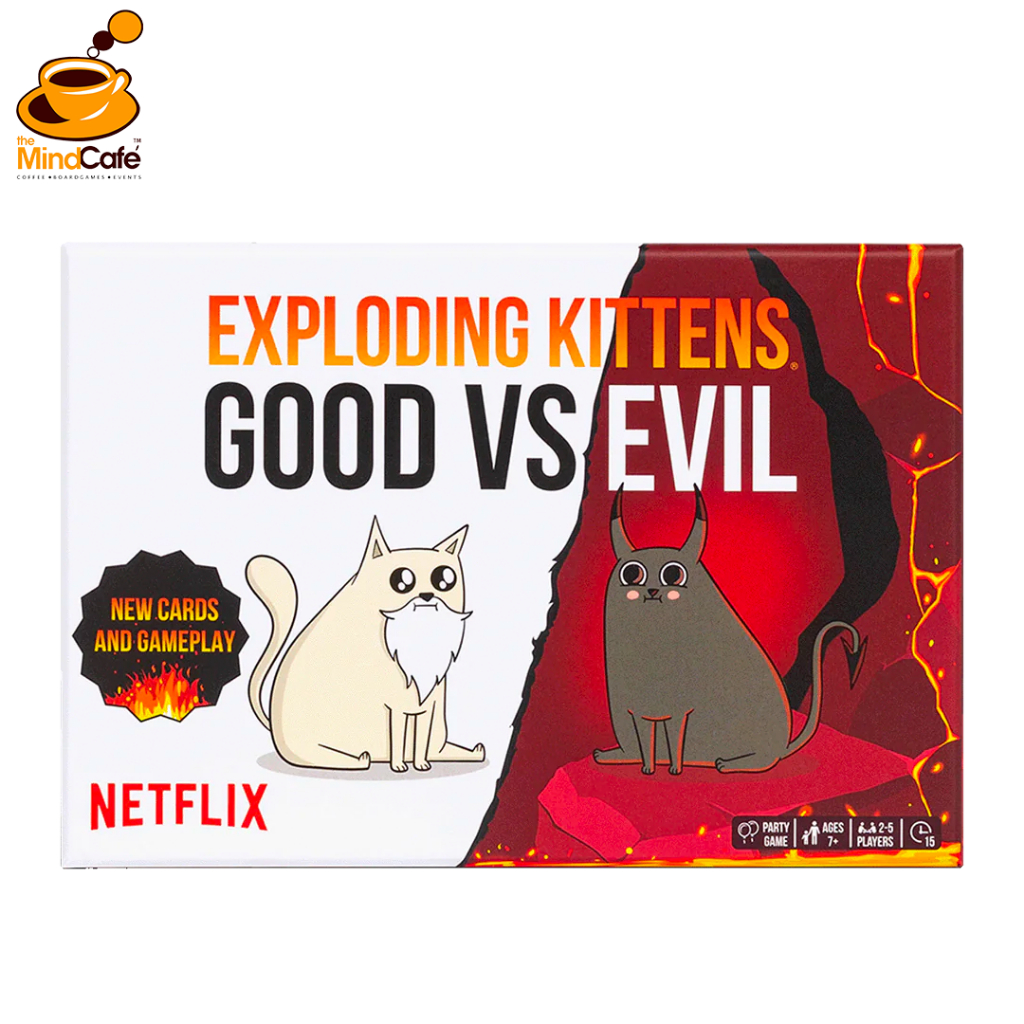 Exploding Kittens - Good vs. Evil | Shopee Singapore