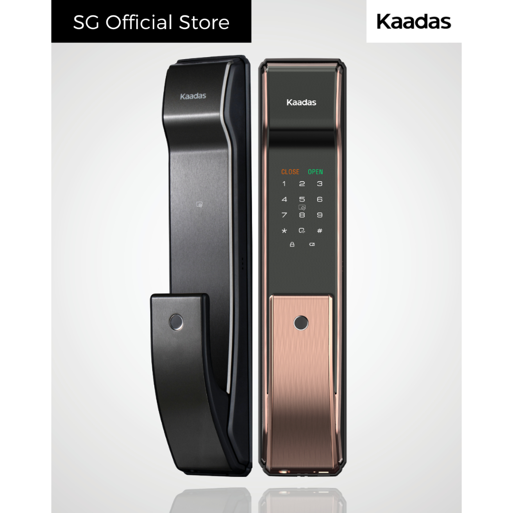 Kaadas K9-5W Digital Door Lock (Wifi-Enabled) + Gate Lock Bundle (Sole Distributor) | Shopee ...
