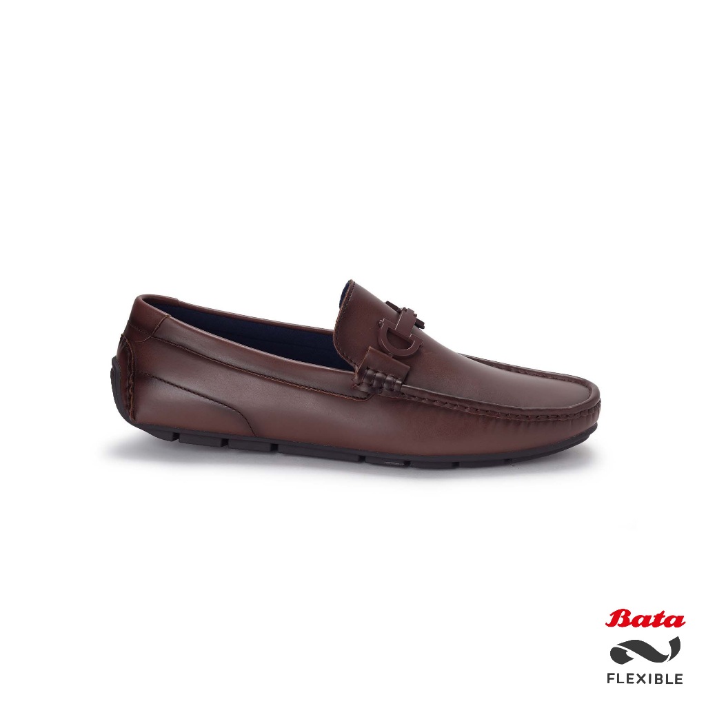 BATA Flexible Men Loafers Frank 851X208 | Shopee Singapore