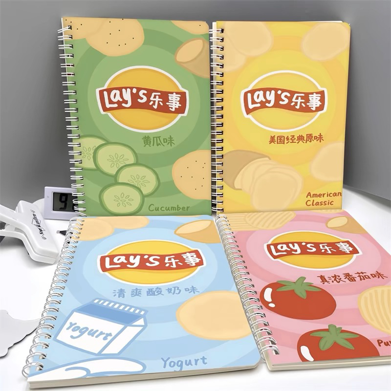[SG SELLER] A5 Lays Design Notebook Writing Book for Students Notes ...