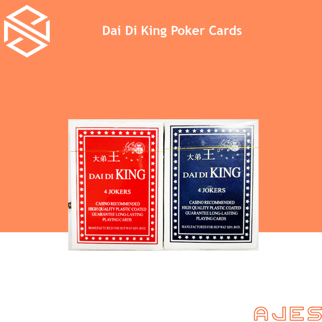 🔥Local Seller🔥 BEST Poker Cards | Playing Cards Dai Di King Casino ...