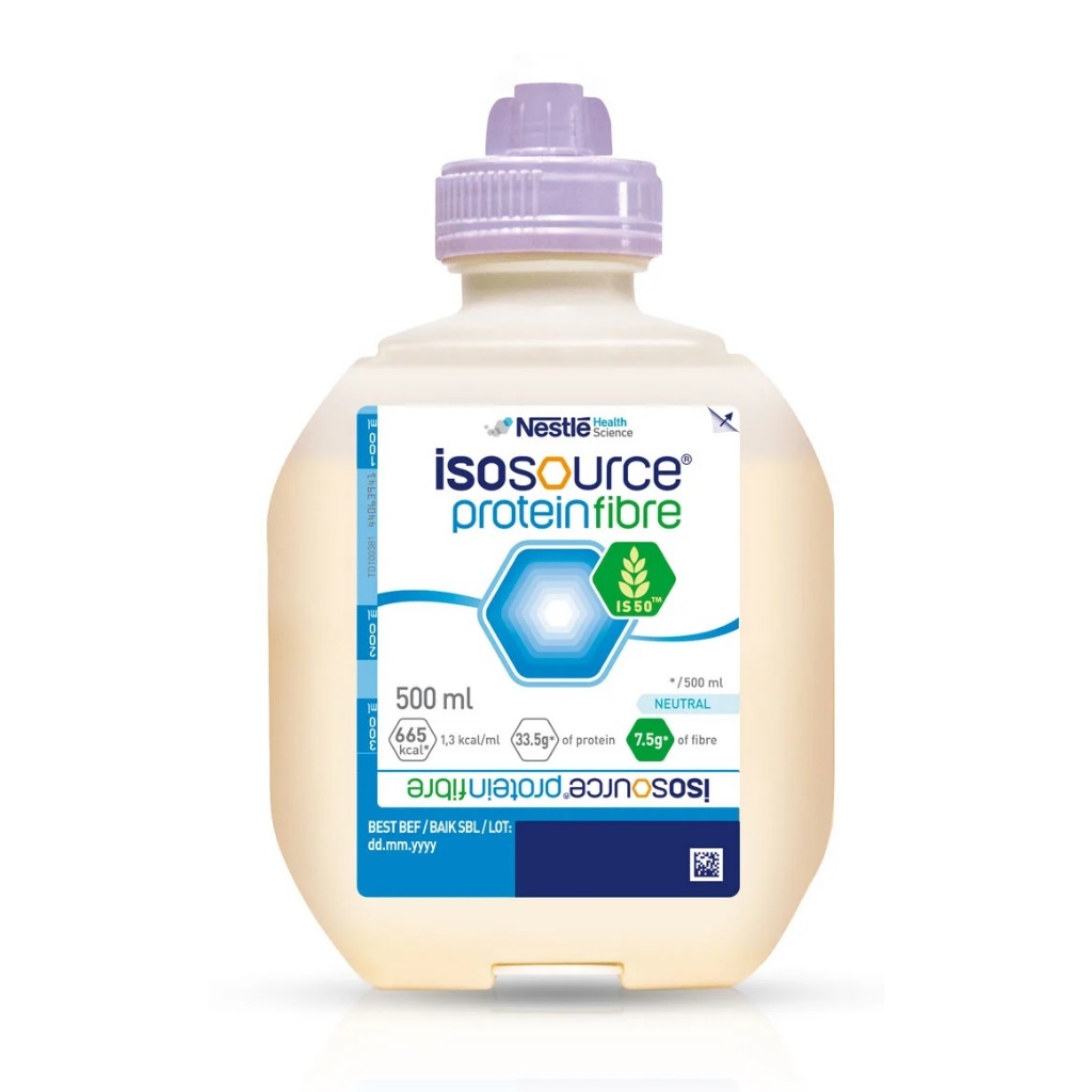 [12bot/carton] Nestle ISOSOURCE® Protein Fibre 500ml | Shopee Singapore