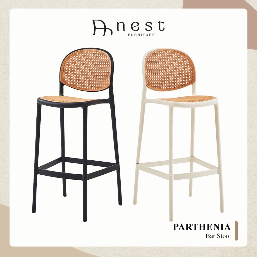 (NEST) PARTHENIA Bar Stool with Backrest- Bar Stool / Furniture ...