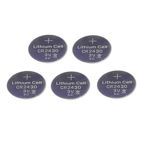 [SG] [5 Pieces] CR2430 Lithium Cell Button Industrial Battery | Shopee Singapore