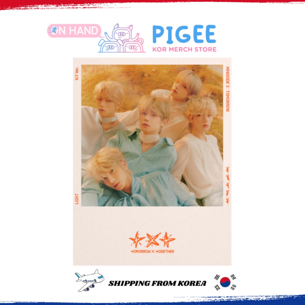 TXT - [ MINISODE 3 : TOMORROW ] 6TH Mini Album (KIT Ver.) | Shopee ...