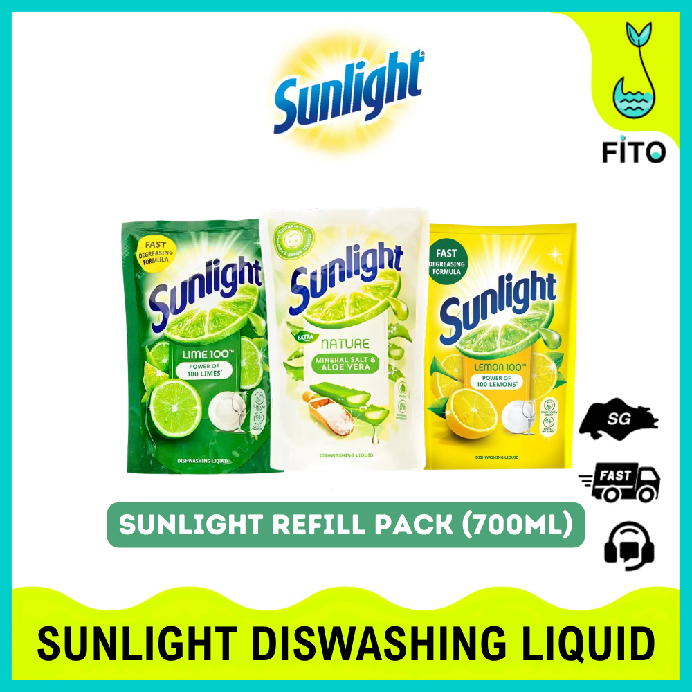 SUNLIGHT DISHWASHING LIQUID REFILL [700ML] | Shopee Singapore