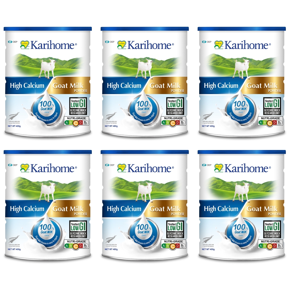 [Bundle of 6] Karihome High Calcium Formulated Goat Milk | Shopee Singapore