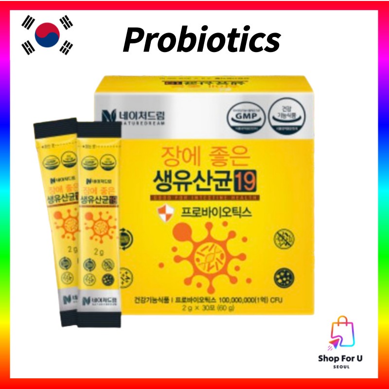 [KOREA] Gut-Friendly Live Probiotics19 2g x 30P 100 million CPU ...